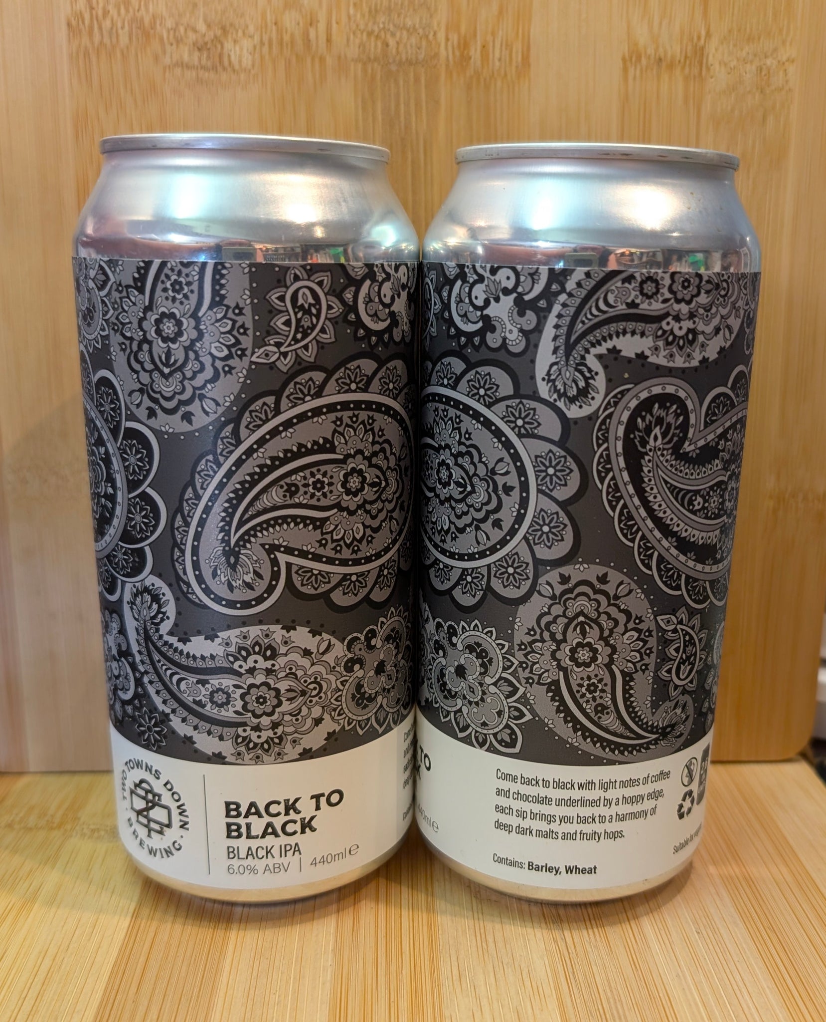 Back to Black IPA - Two Towns Down Brewing – Scottish Real Ale Shop