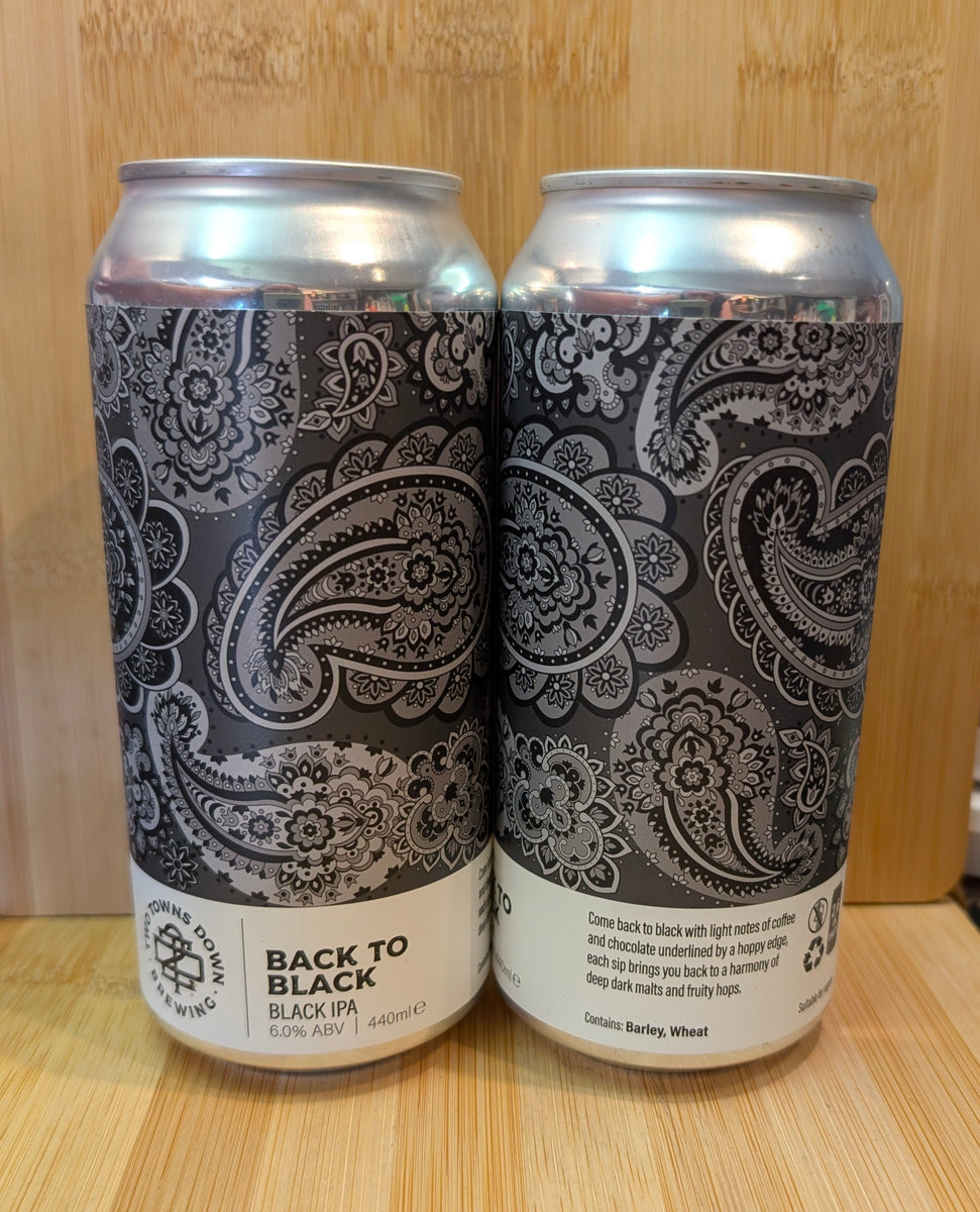 Back to Black IPA - Two Towns Down Brewing – Scottish Real Ale Shop